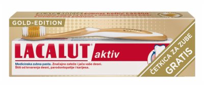 PASTA ZA ZUBE AKTIV LACALUT 75ML + GOLD ČETKICA
PASTA ZA ZUBE AKTIV LACALUT 75ML + GOLD ČETKICA