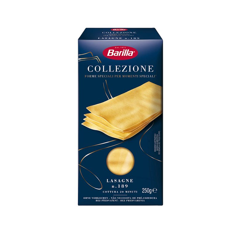 Barilla lasagne semola 250g barilla