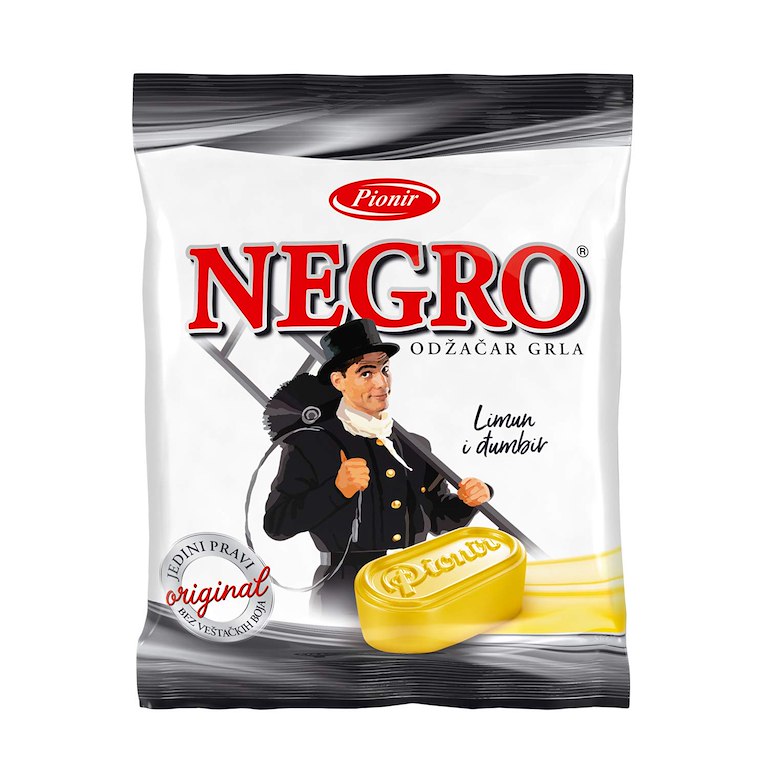 Negro bombone limun i đumbir 100g pionir negro