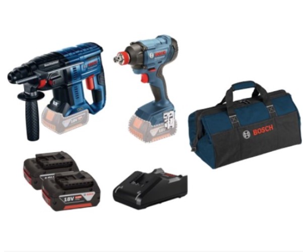 Bosch set akumulatorskih alata GBH 180 LI + GDX 180 LI (0615990M30)