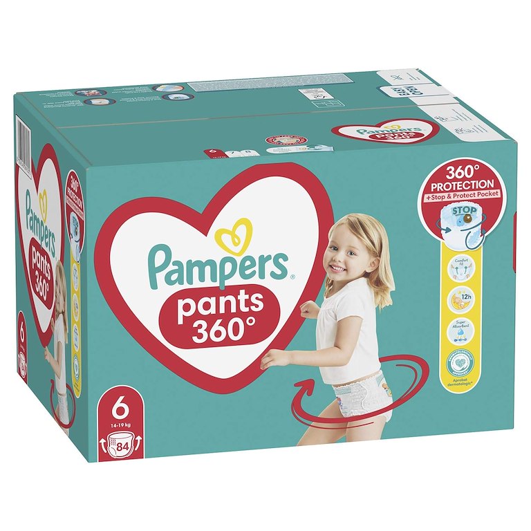 Pampers pelene pants mb 6 extra large 84/1 pampers