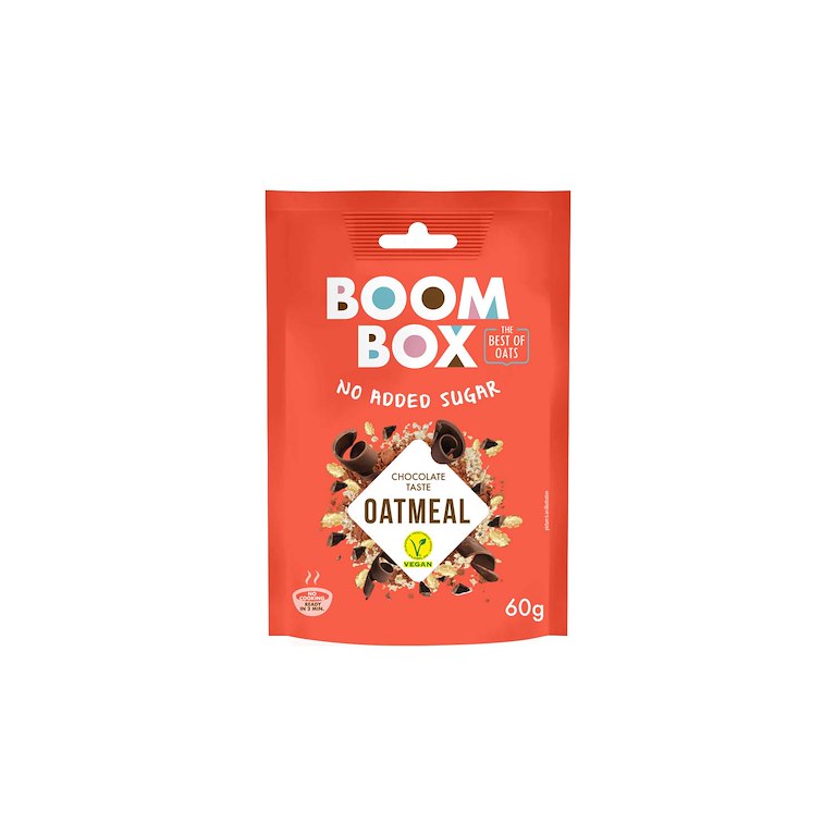 Boom box kaša ovsena čokolada 60g boom box