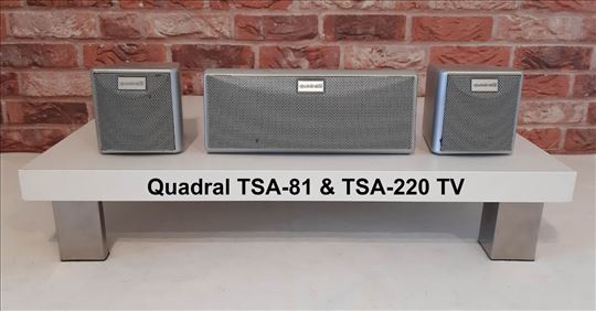 Quadral TSA 81 & TSA 220 TV