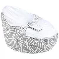 BabyJem Ležaljka lazy bag za bebe - fotelja za decu Bean Bed Fluffy grey 93480