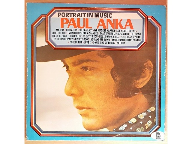2LP PAUL ANKA - Portrait In Music (1982) PERFEKTNA