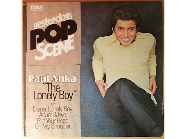 LP PAUL ANKA - The Lonely Boy (1972) Germany, PERFEKTNA