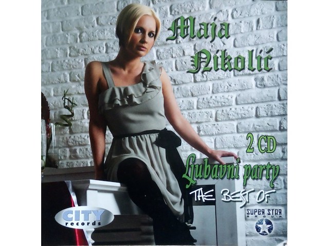Maja Nikolić ‎– Ljubavni Party(The Best Of)2CD u Foliji