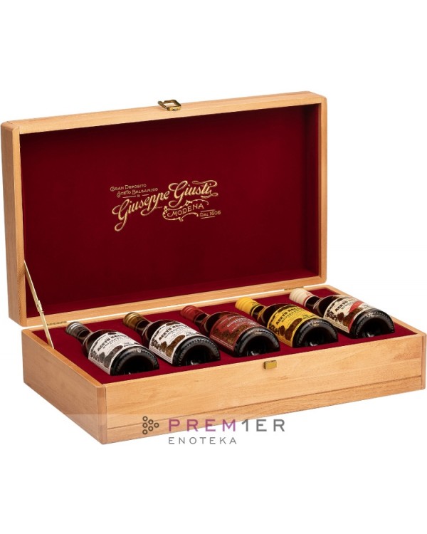 Giuseppe Giusti Aceto Balsamico 5 x 0.25l Collezione Storica