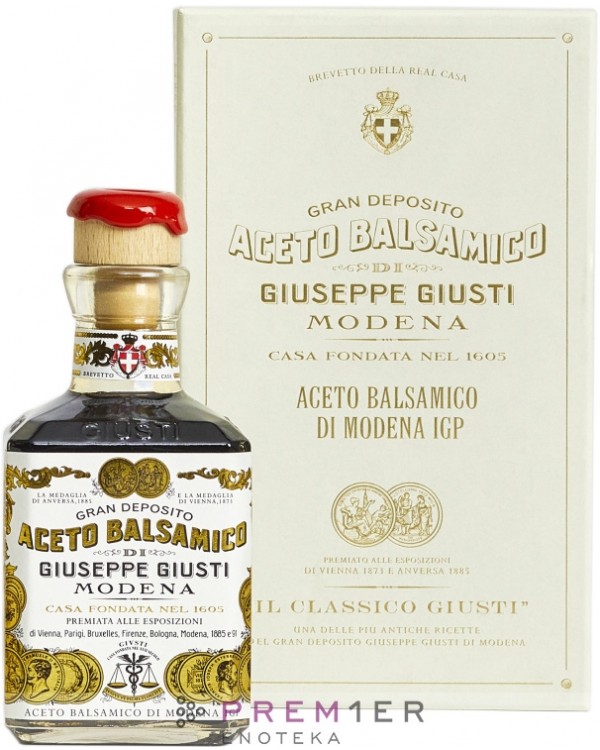 Giuseppe Giusti Aceto Balsamico 2 Zlatne medalje - Cubica 0.25l