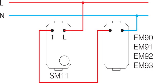 ZVONO 1M 220V Modularno