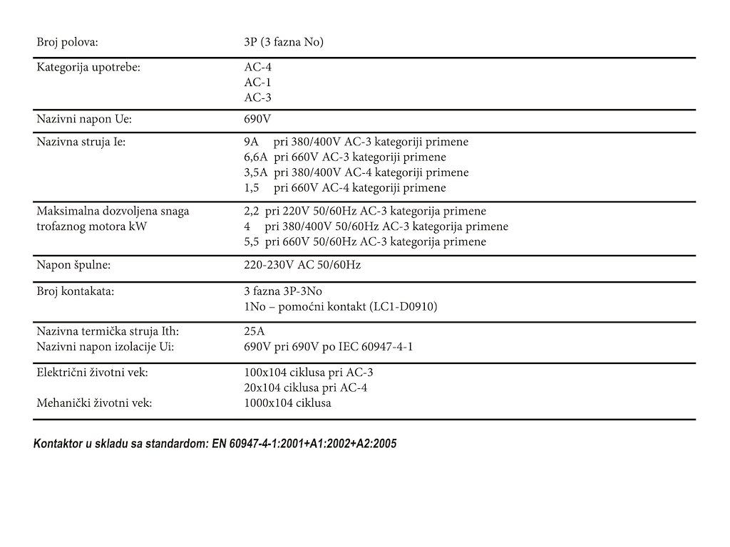 SKLOP B 09 4radna LC1-D0910 MT