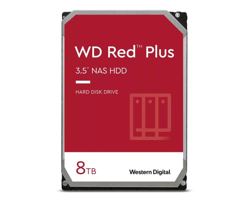 WD 8TB 3.5 inča SATA III 128MB WD80EFZZ Red Plus NAS