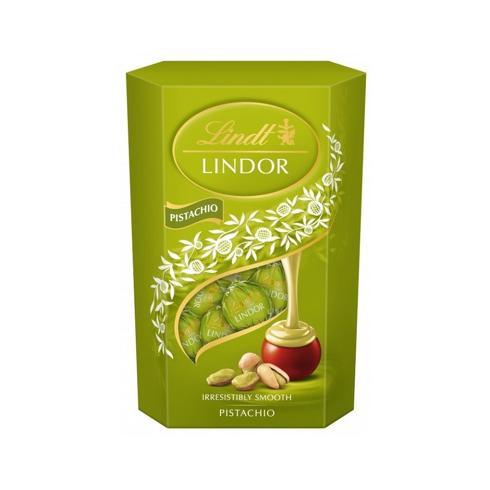 Bombonjera lindor pistachio Lindt 200g