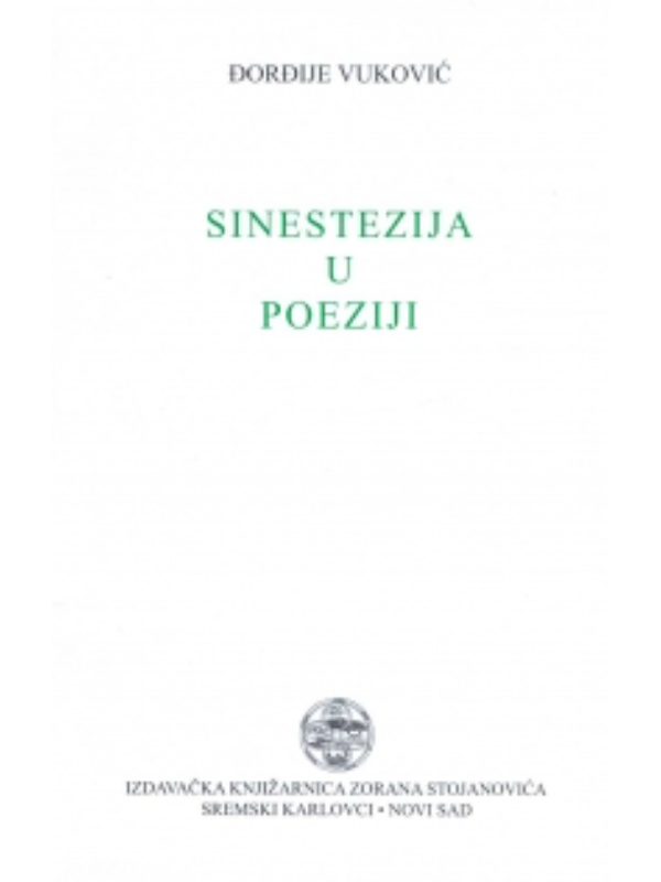 Sinestezija U Poeziji