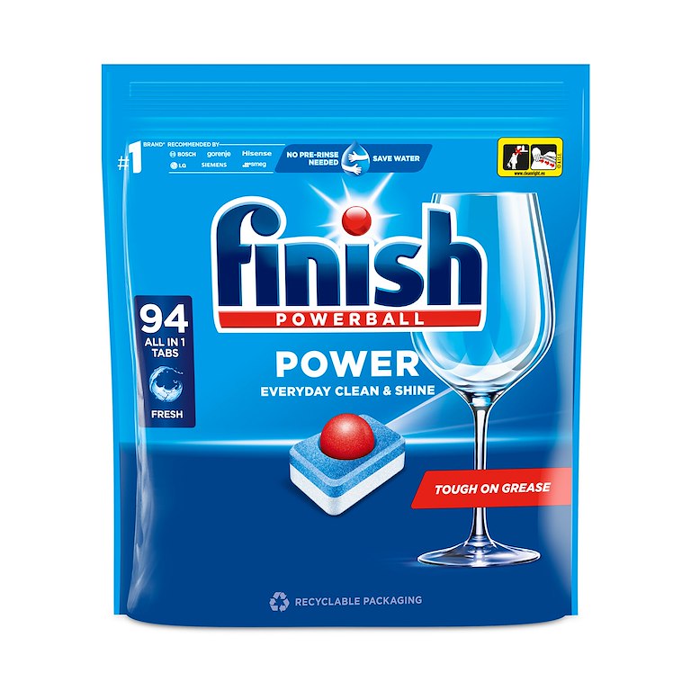 Finish All in One MAX Regular 94kom