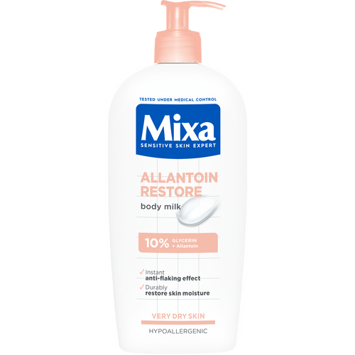 Mixa Allantoin hranljivo mleko za telo za veoma suvu kožu 400ml