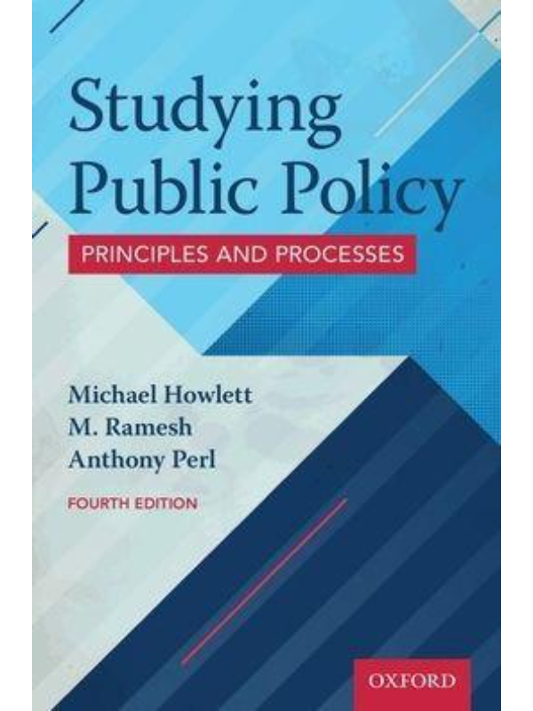 Studying Public Policy Principles and Processes