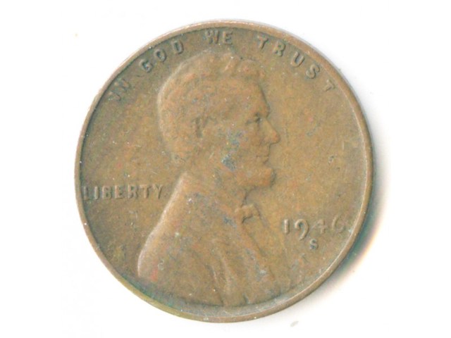 USA 1 cent 1946 S