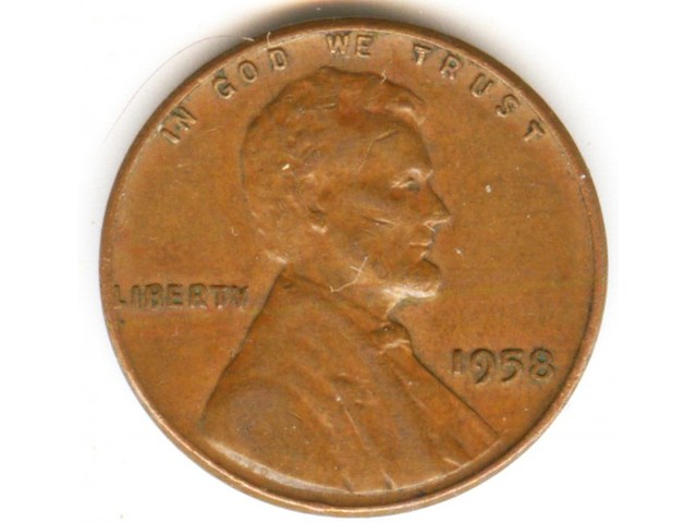 USA 1 cent 1958