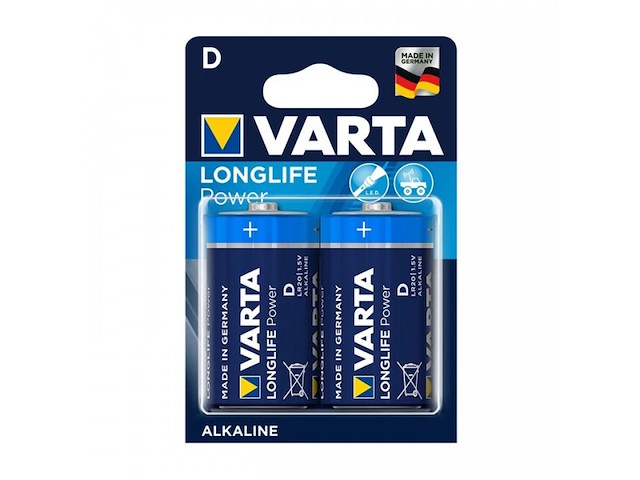 Baterija LR20/D Varta blister 2/1