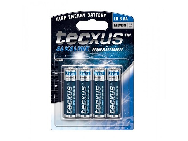 Baterija LR6/AA Tecxus blister 4/1