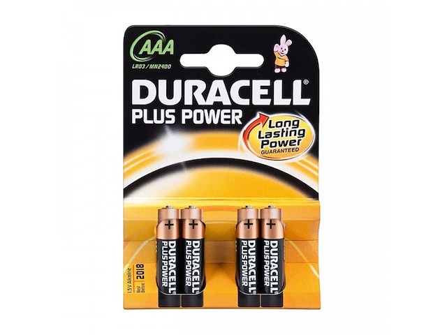 Baterija LR03/AAA Duracell blister 4/1