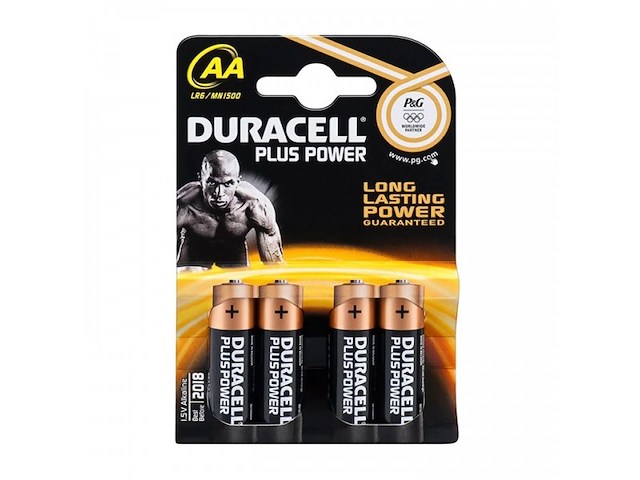 Baterija LR6/AA Duracell blister 4/1