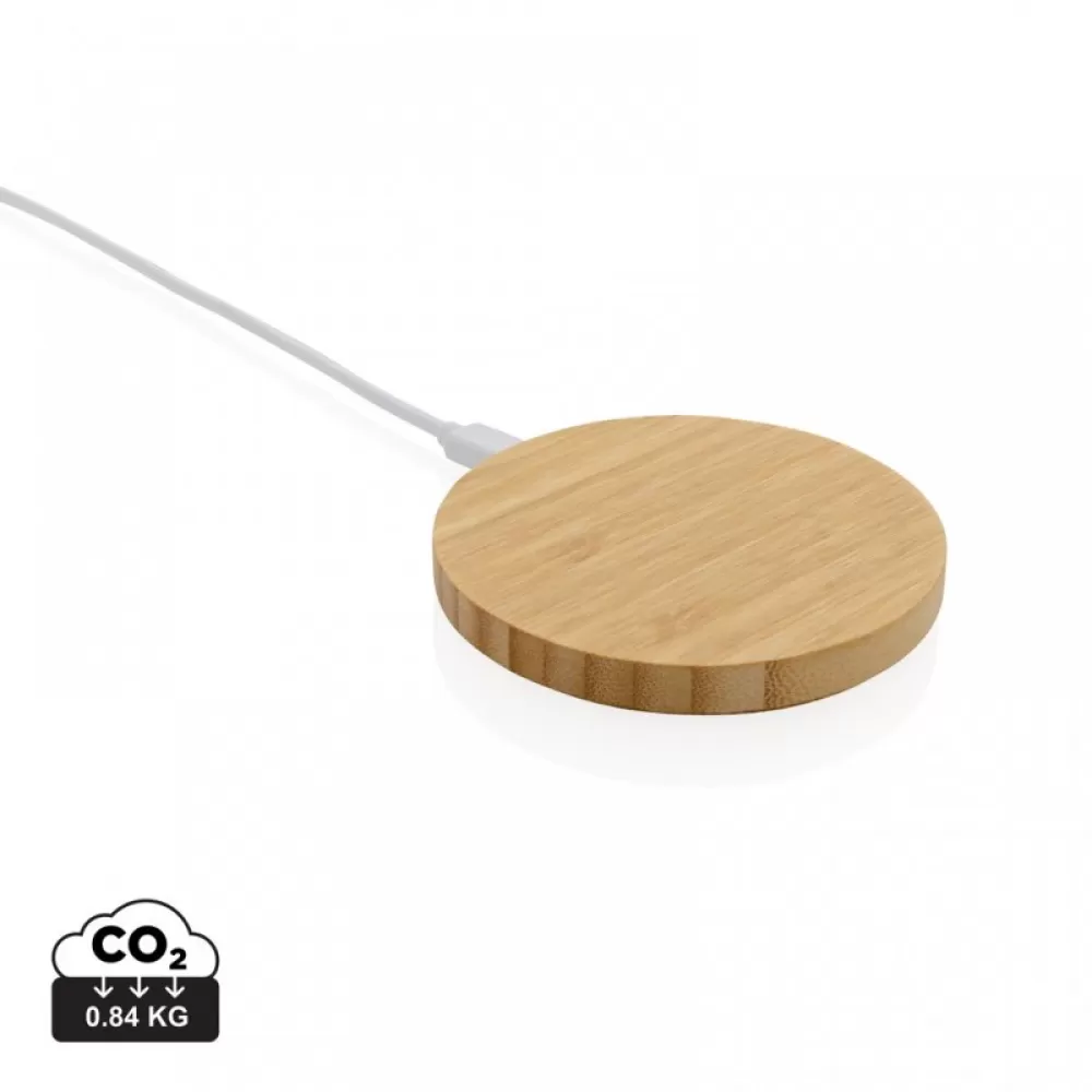 Bamboo 15W wireless charger