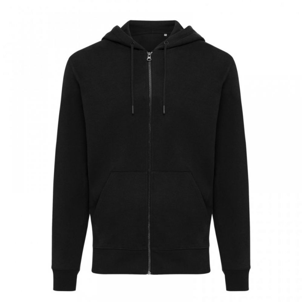 Iqoniq Abisko recycled cotton zip through hoodie