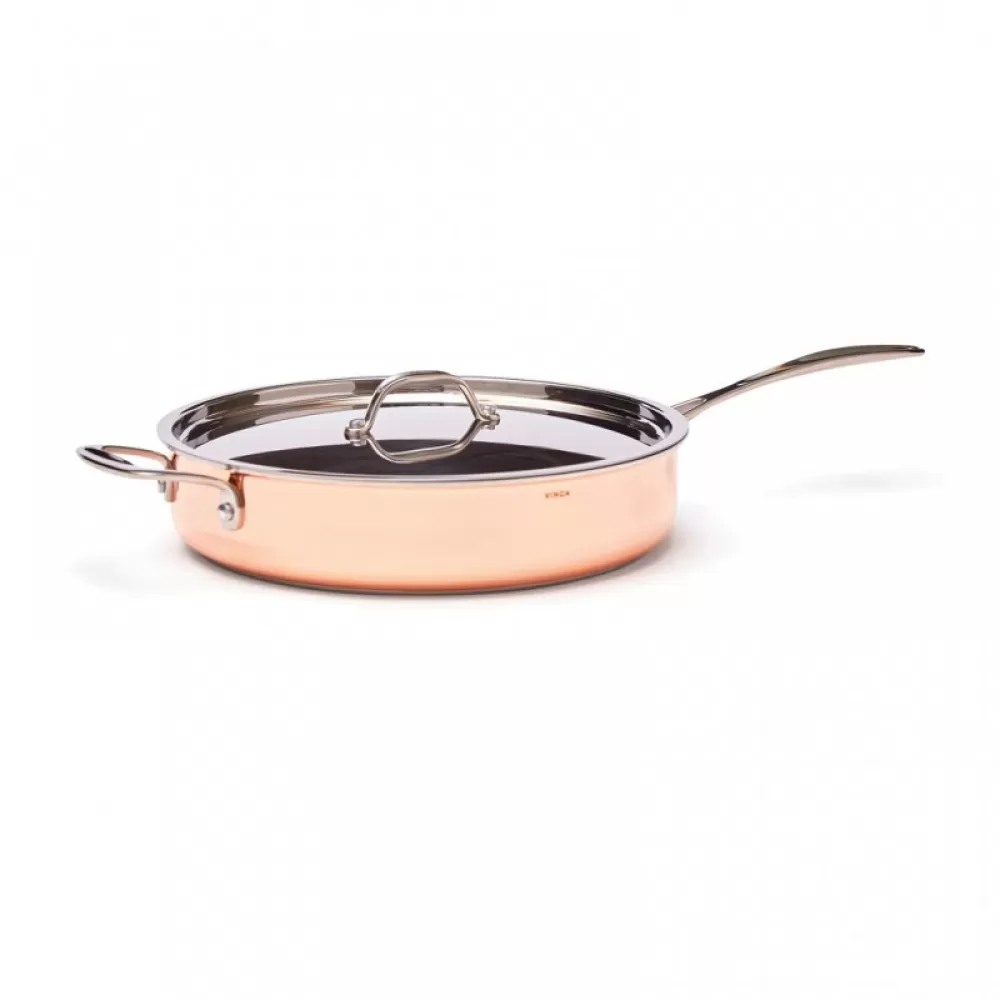 VINGA Baron copper sauté pan