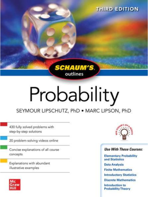 Schaums Outline Of Probability 3E