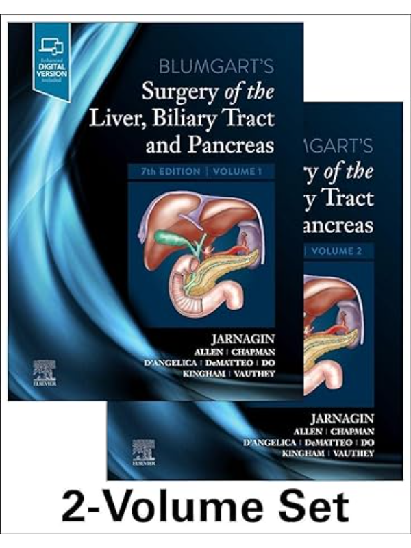 Blumgart’s Surgery of the Liver, Biliary Tract and Pancreas, 2-Volume Set, 7th Edition