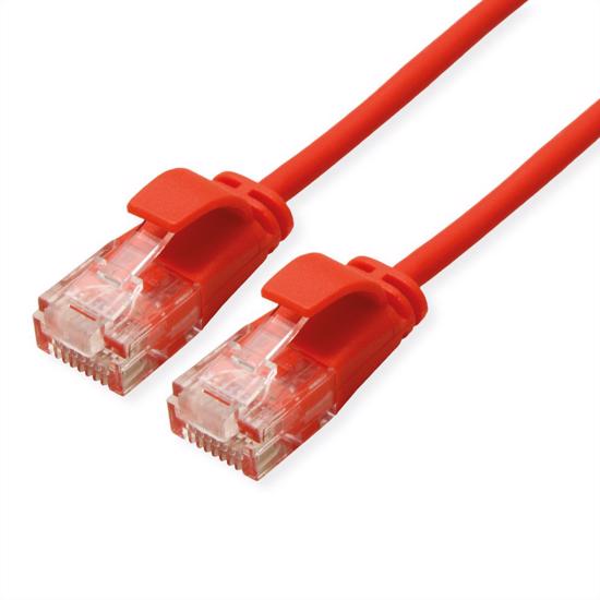 Secomp Roline UTP Data Center PatchCord Slim Cat6a LSOH red 0.5m