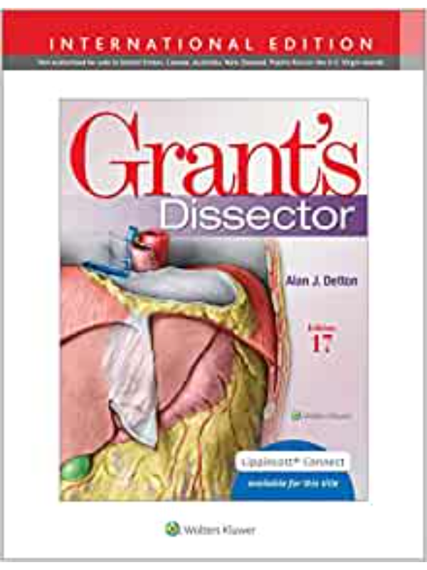 Grant’s Dissector Seventeenth edition, International Edition, Revised Reprint