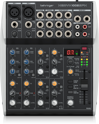 Behringer Xenyx 1002SFX mikser