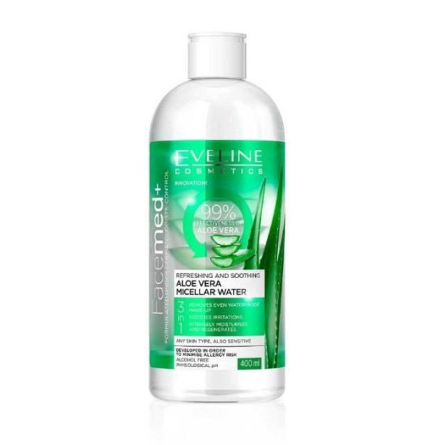 EVELINE micelarna voda sa aloe verom, 400ml