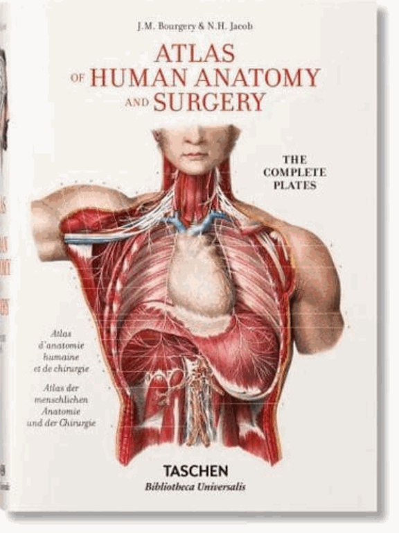 Jean Marc Bourgery. Atlas of Human Anatomy and Surgery