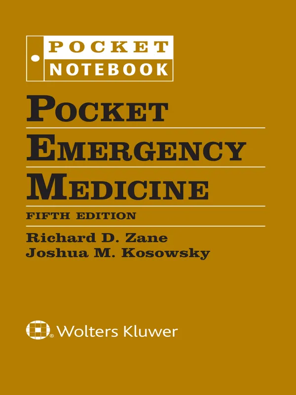 Pocket Emergency Medicine, 5th Edition