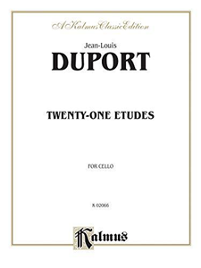 Duport 21 Etudes Cello
