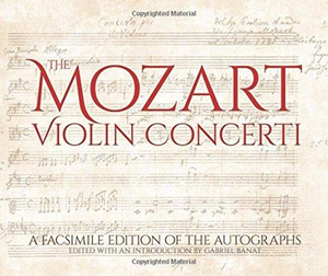 The Mozart Violin Concerti: A Facsimile Edition of the Autographs (Cal