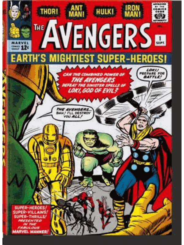 Marvel Comics Library. Avengers. Vol. 1. 1963-1965