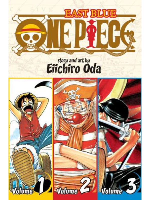 One Piece (Omnibus Edition), Vol. 1 : Includes vols. 1, 2 & 3