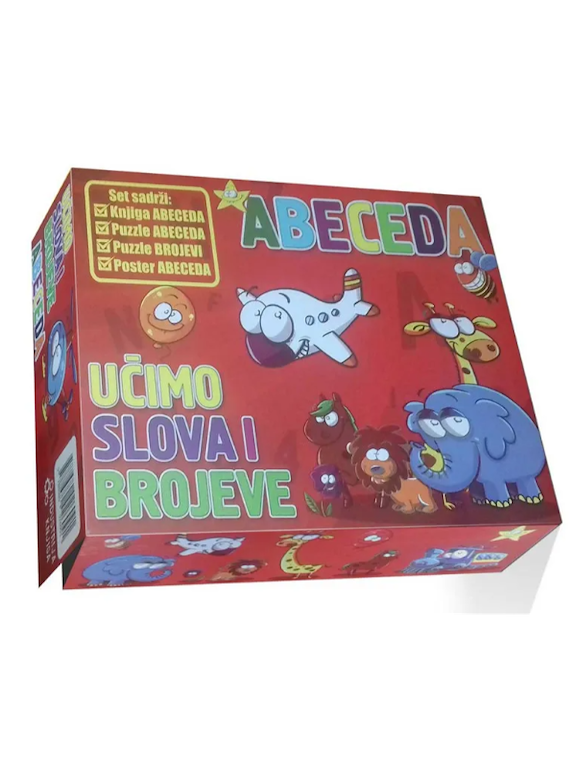 Ucimo Slova I Brojeve-Abeceda