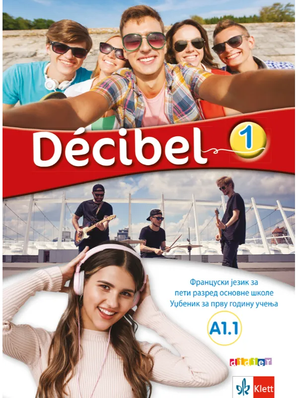 Decibel 1 – udžbenik (QR) NOVO IZDANJE!