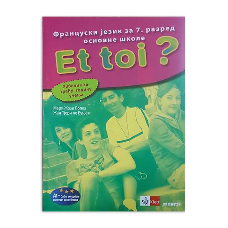 Et toi 3 – udžbenik + CD
