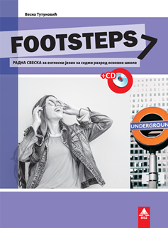 Footsteps 7, radna sveska za engleski jezik za 7. razred osnovne škole
