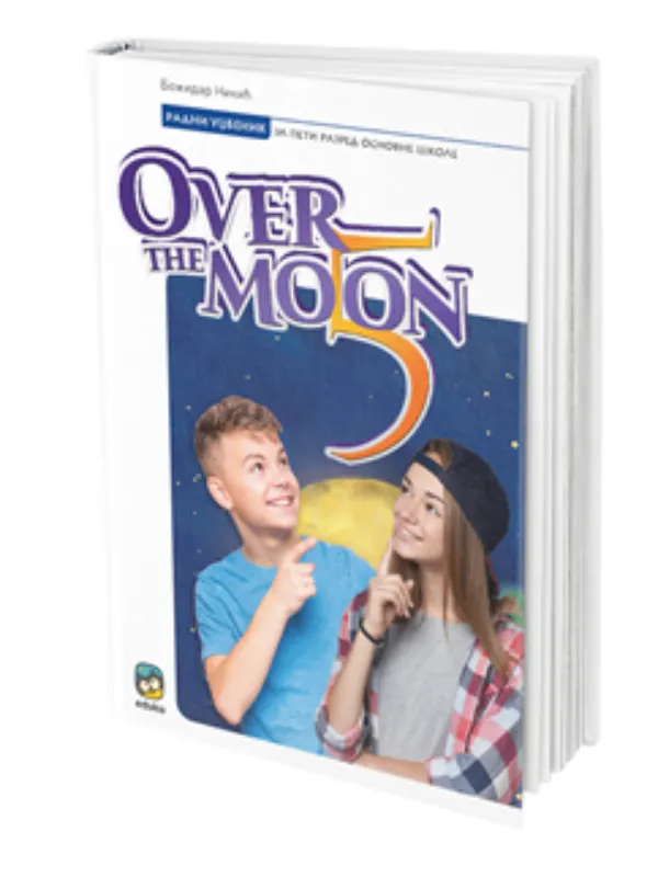 OVER THE MOON udžbenik za 5.razred osnovne škole