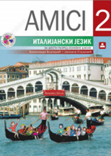 Z16550 Amici 2, udžbenik za italijanski jezik za 6. razred
