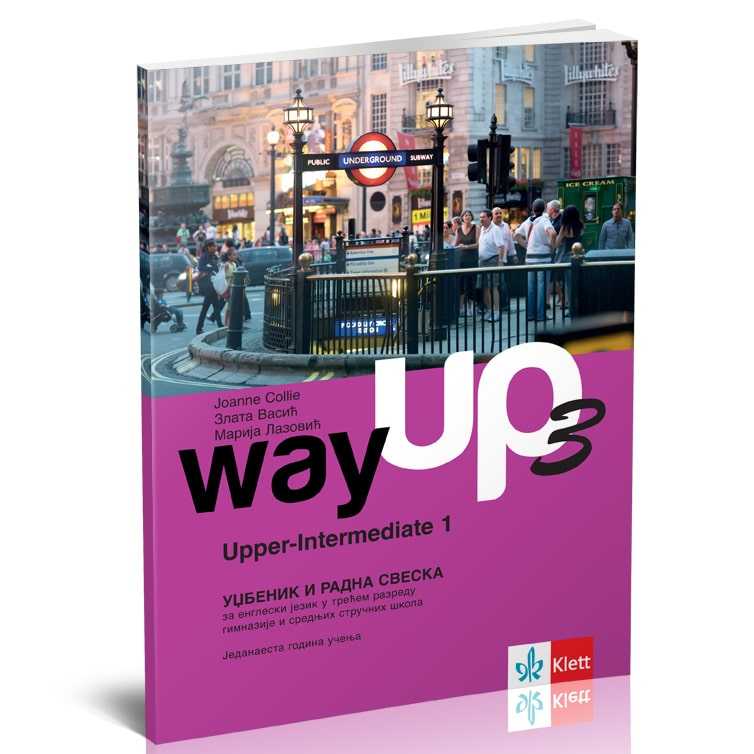 Way Up 3 – udžbenik i radna sveska za treći razred gimnazije i srednjih stručnih škola ( jedanaesta godina učenja) +CD