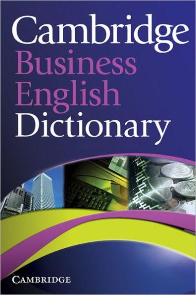 Cambridge Business Eng Dictionary
